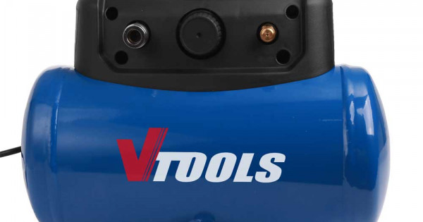 VTOOLS - Buy 6 Liter Portable Air Compressor with 1.5 HP Motor Online ...