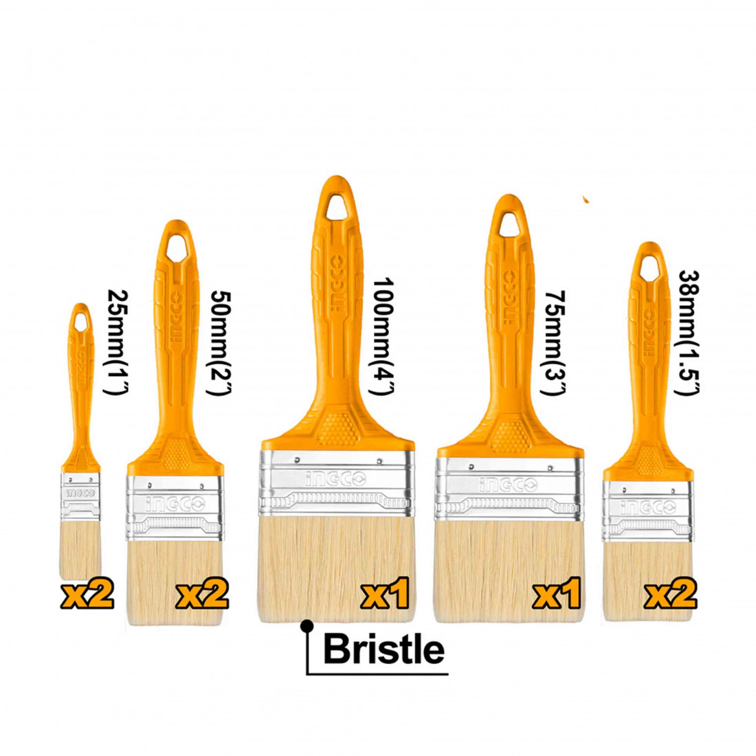 8PCS Paint Brush Set for Oil-Based Paint