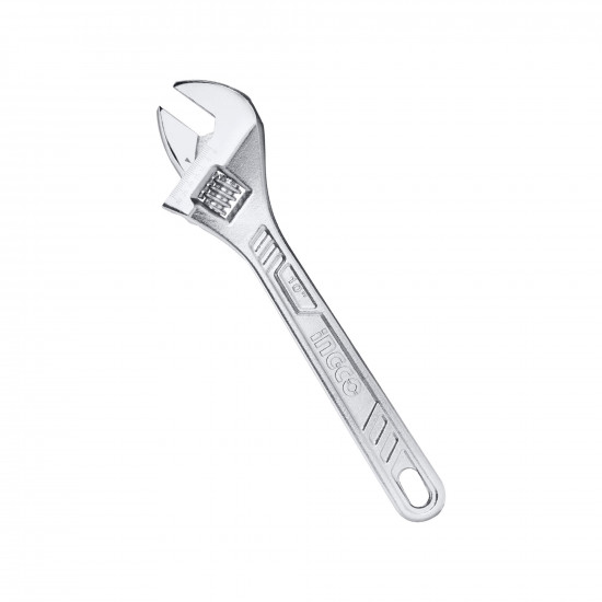 INGCO 10 Inch Adjustable Wrench, Extra Wide Jaw Opening, Shifter ...