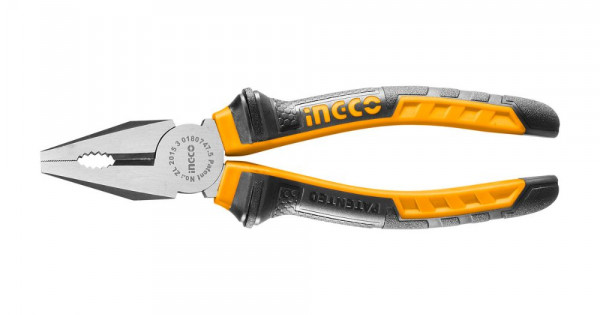 Buy INGCO 6 Inch Combination Pliers with Anti-Slip Handle, Yellow Handle