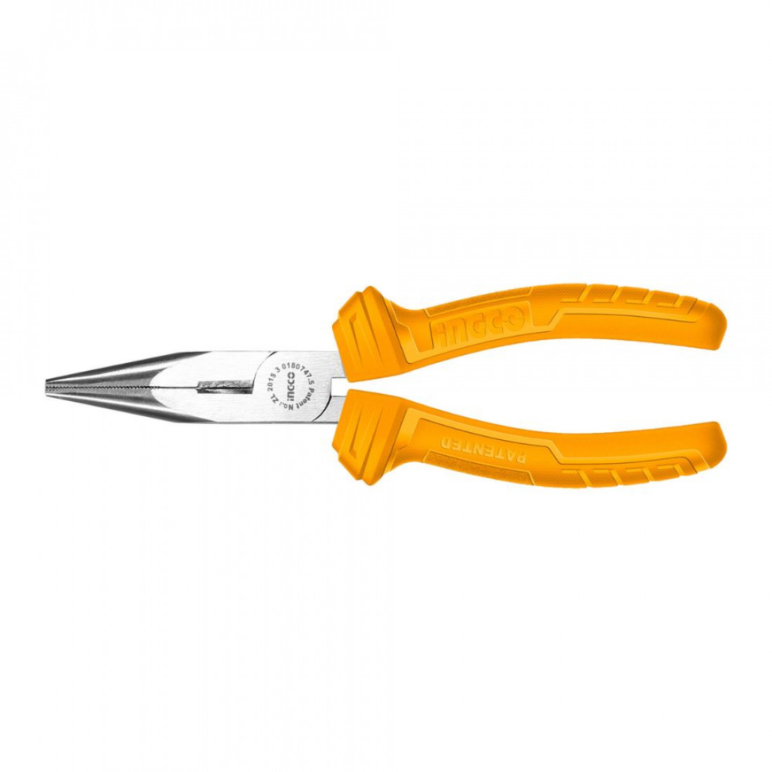 Buy 6 Inch Long Nose Pliers With Anti-Slip Single Color Handle