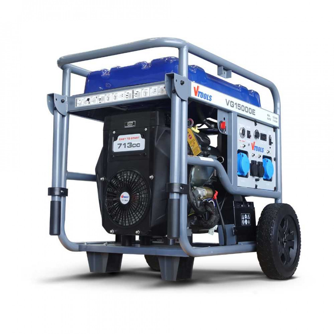 Buy 12500W Gasoline Powered Portable Generator from VTOOLS