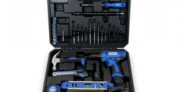 VTOOLS 42-in-1 12V Cordless Drill Driver Kit