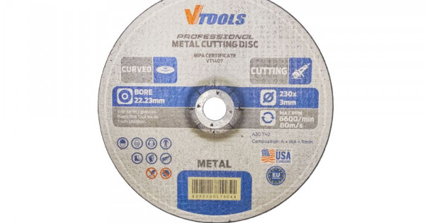 Ford Tools 230mm" Curved Cutting Wheels for Angle Grinder