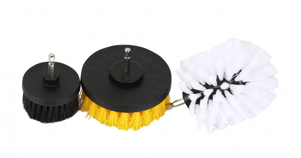 VTOOLS 3 Pcs Multipurpose Drill Brush Set for Cleaning