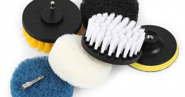 VTOOLS 6 Pcs Drill Brush Set for Cleaning