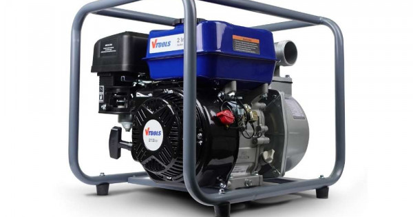 VTOOLS 2 Inch Gasoline Water Pump