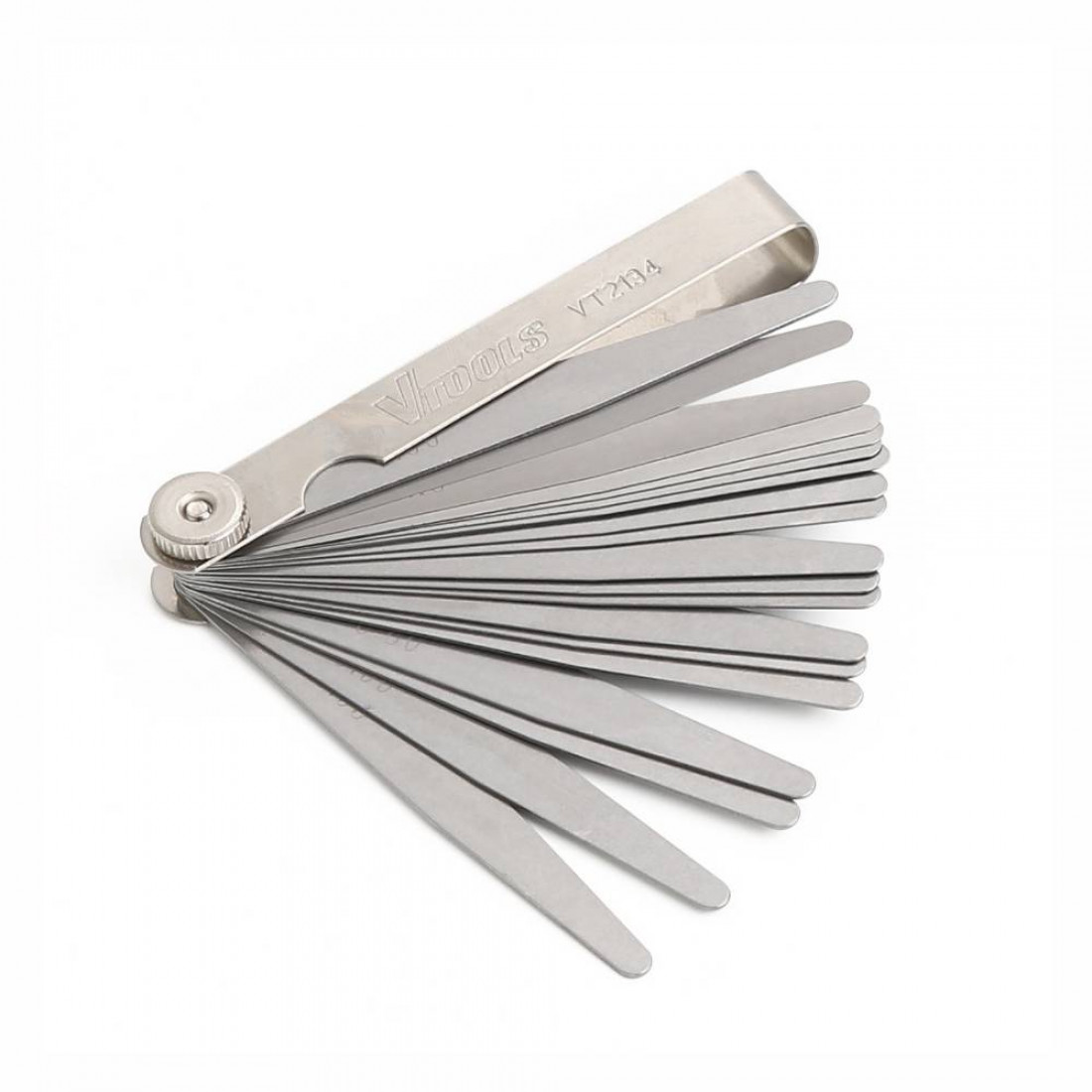 VTOOLS 20 Blade Feeler Gauge Measuring Tool (0.05 - 1.00mm)