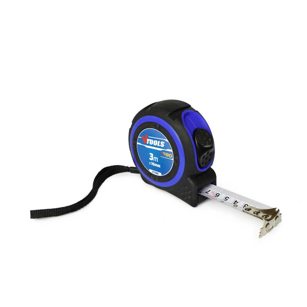 VTOOLS 3M-16MM Measuring Tape Measure With Auto Lock