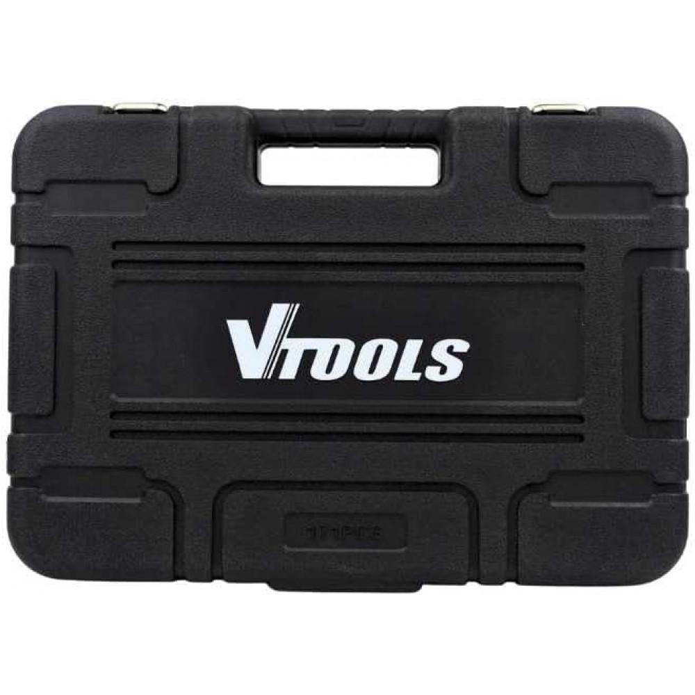 VTOOLS 171 PC 1/2, 1/4, and 3/8 Impact Socket and Spanner Tool Set in ...