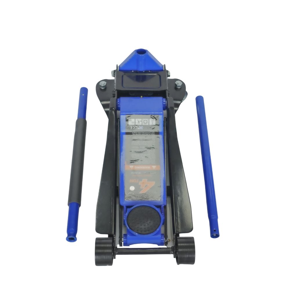 VTOOLS 4 Ton Hydraulic Trolley Floor Jack With Piston Pump