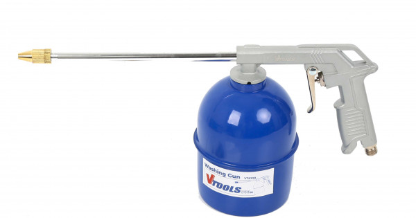 VTOOLS 750cc Air Washing Gun Set with Aluminum Body and 5 Connectors